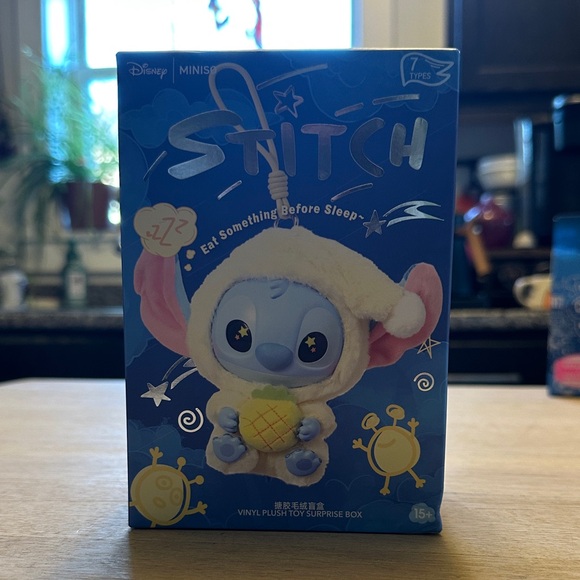 Miniso | Accessories | Disney Miniso Stitch Eat Something Before Sleep ...